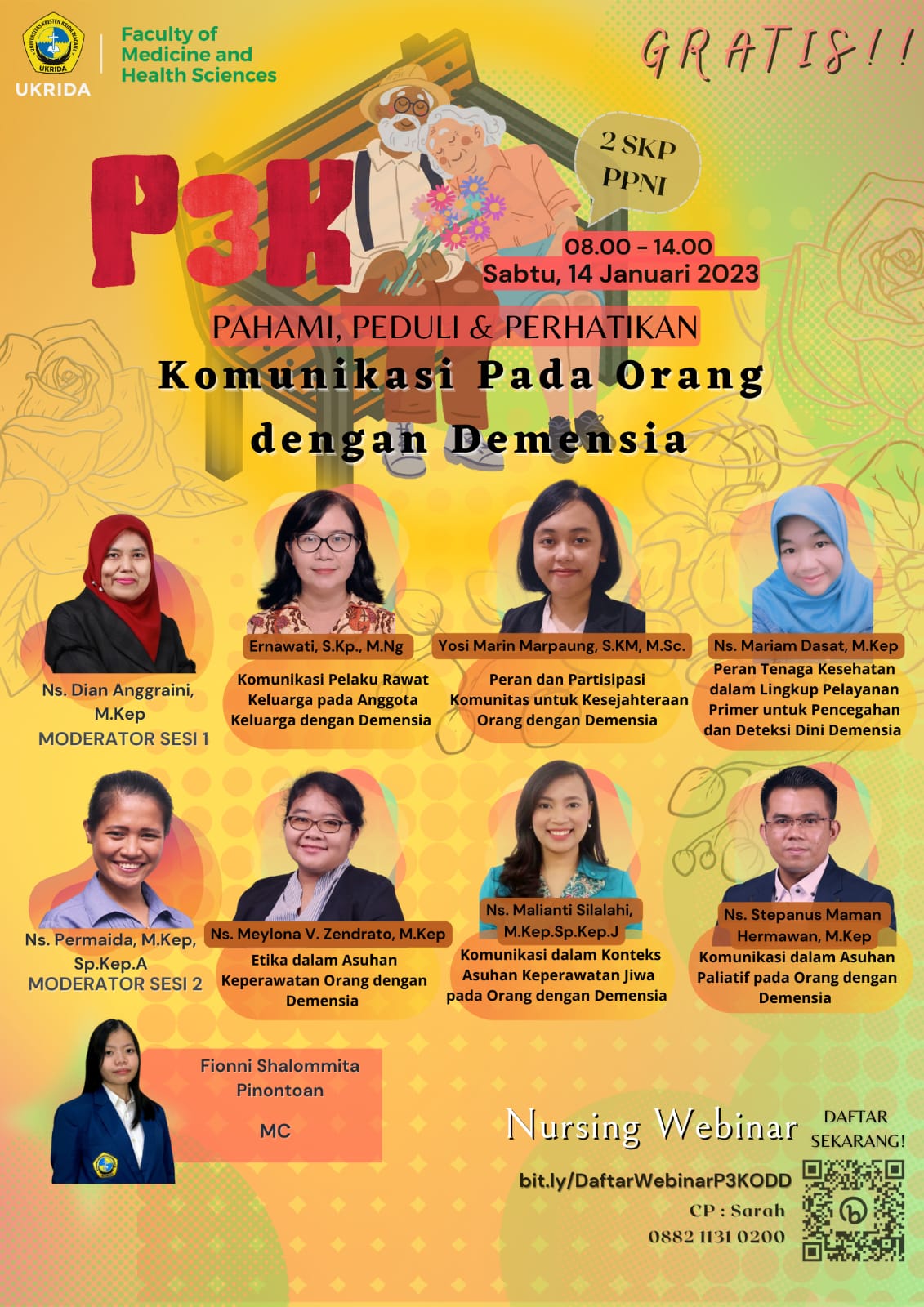 P3k Odd Pahami Peduli Dan Perhatikan Komunikasi Pada Orang Dengan Demensia - UKRIDA.ac.id