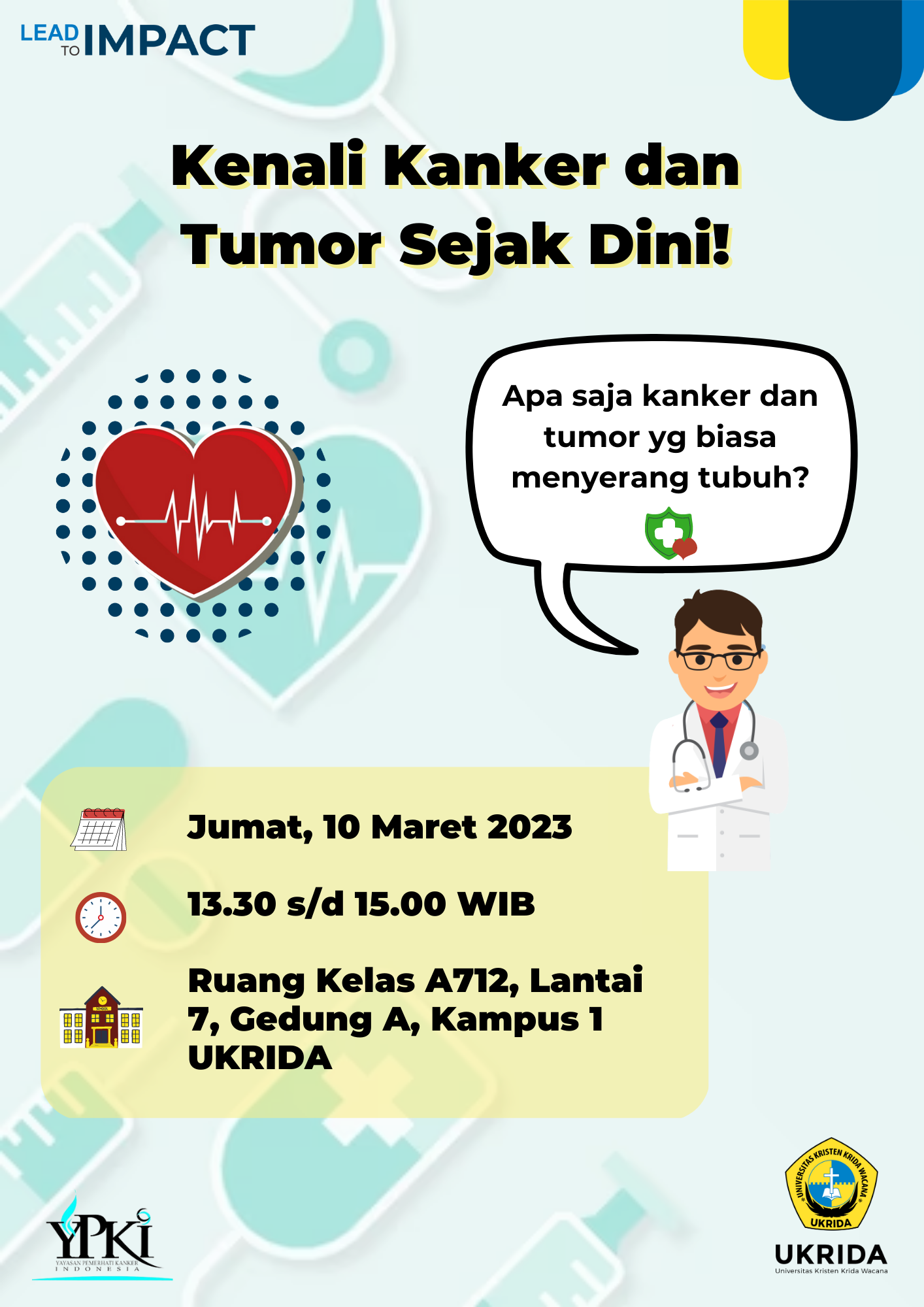 Kenali Kanker Dan Tumor Sejak Dini - UKRIDA.ac.id