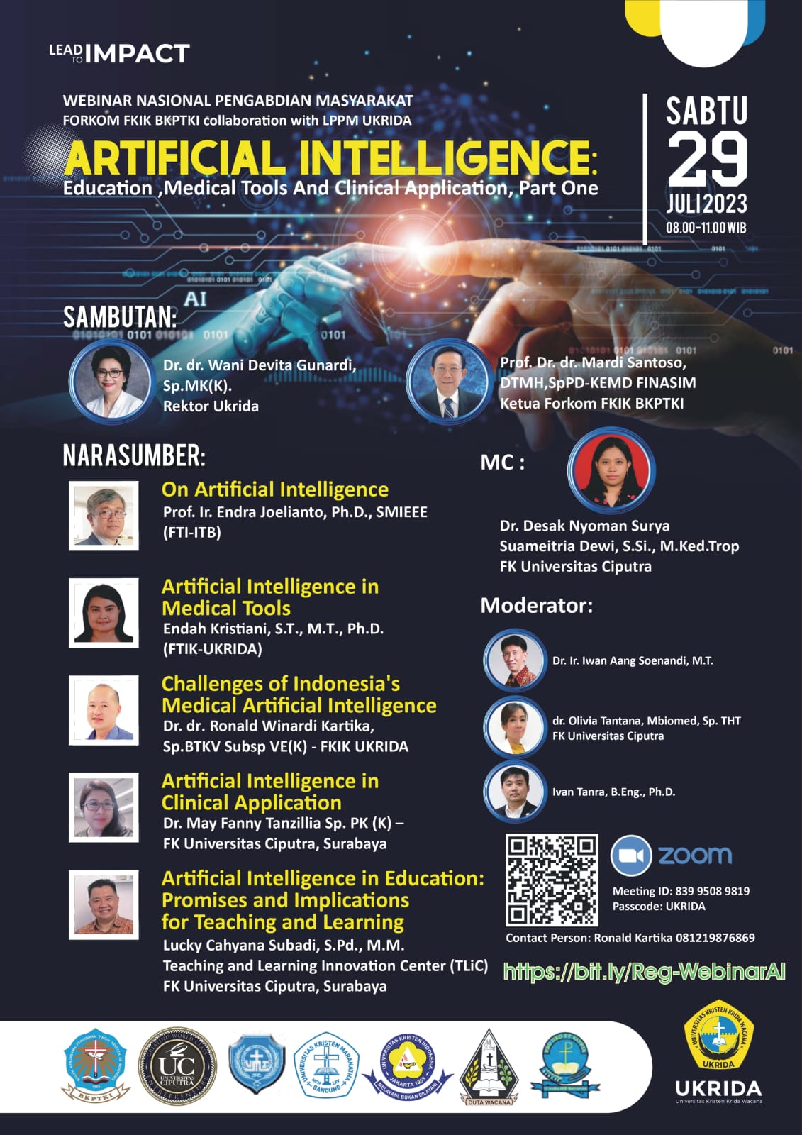 Webinar Artificial Intelligence Education Medical Tools And Clinical ...