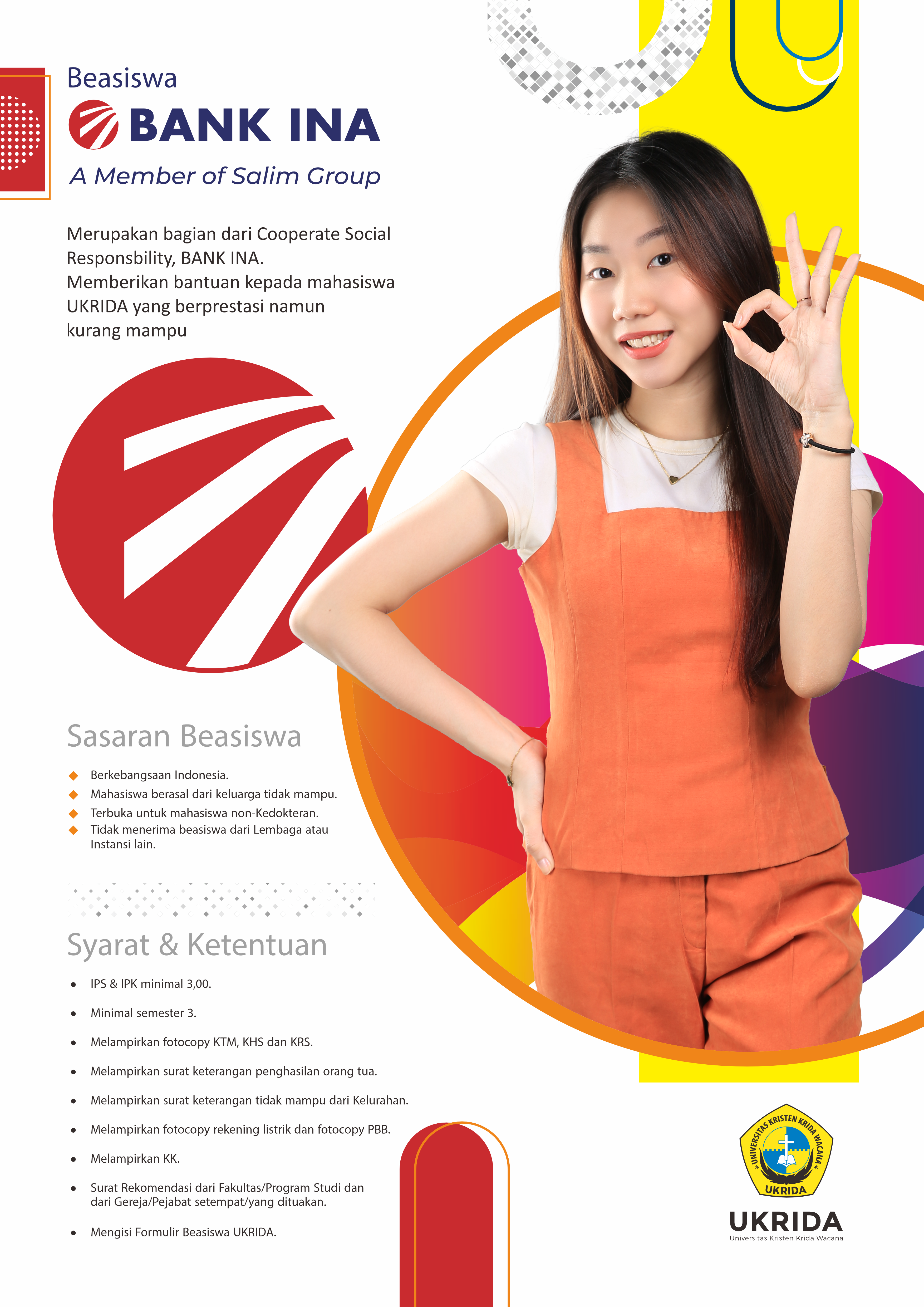 Beasiswa Bank Ina - UKRIDA.ac.id