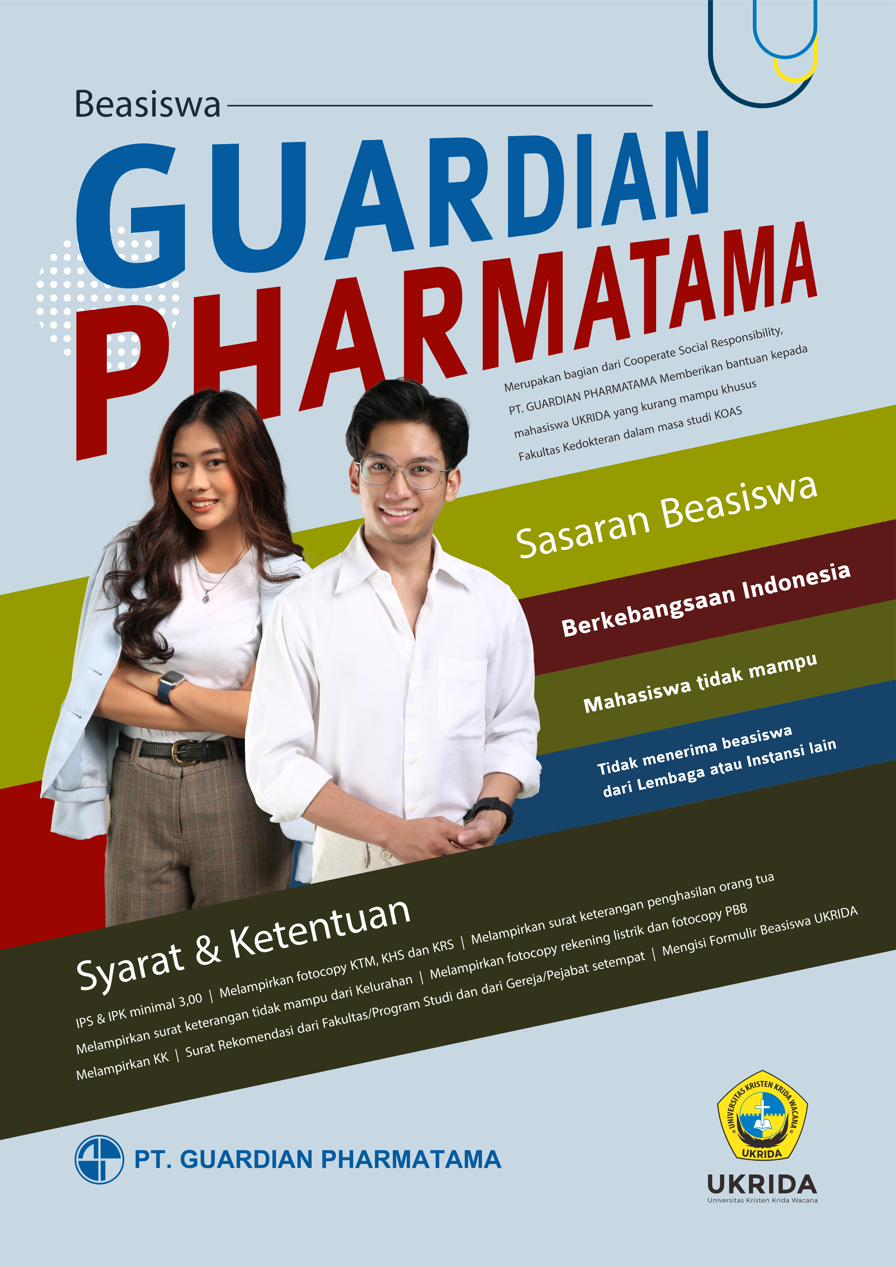 Beasiswa Guardian Pharmatama - UKRIDA.ac.id