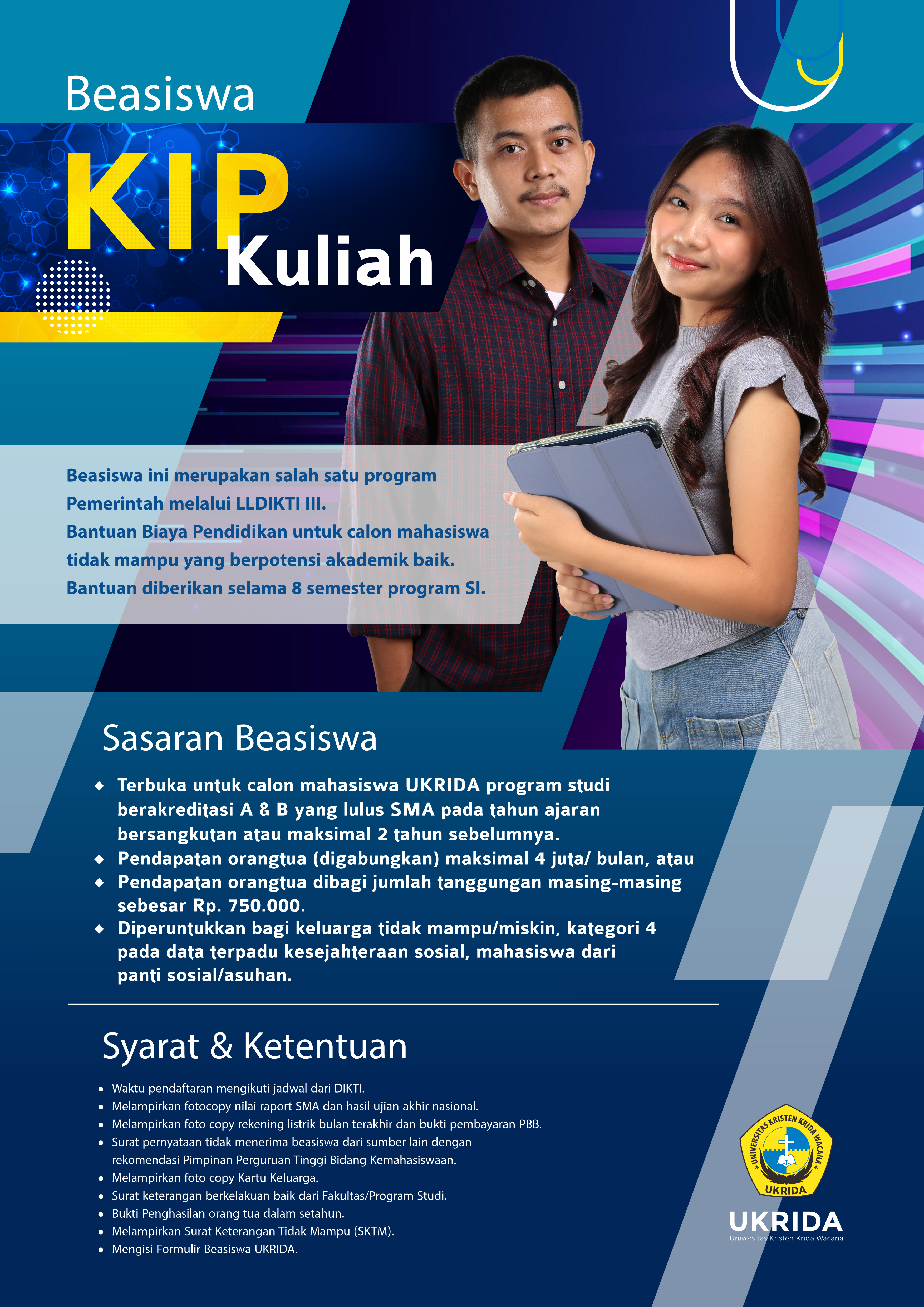 Beasiswa Kip Kuliah - UKRIDA.ac.id